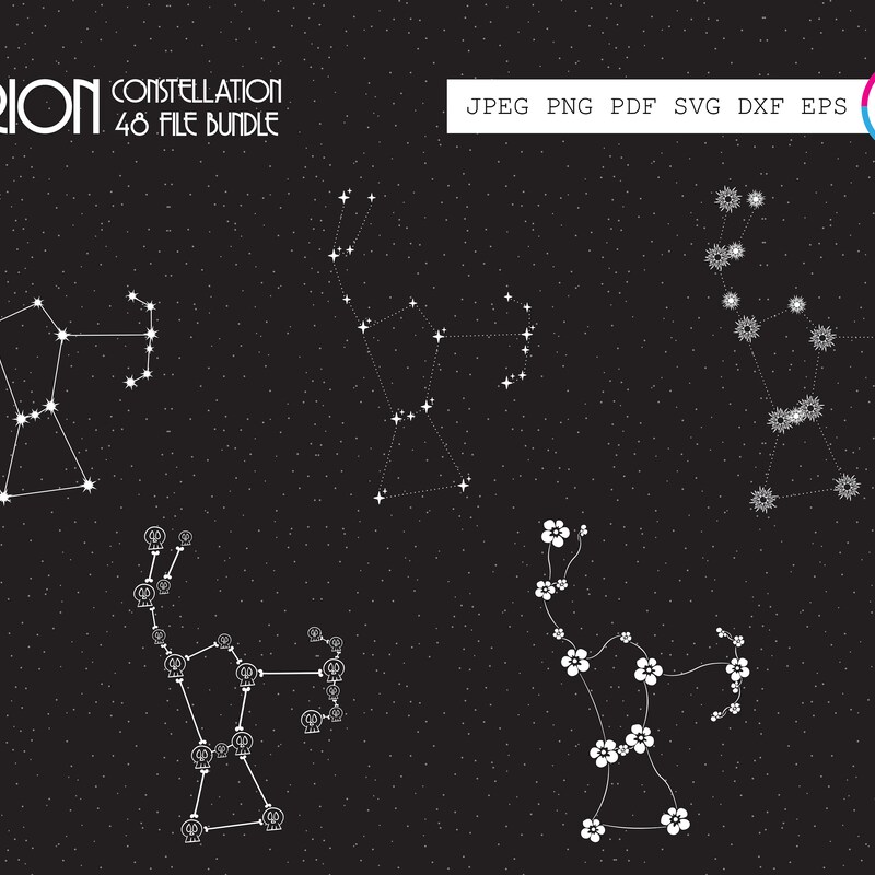 Constellation Svg - Etsy
