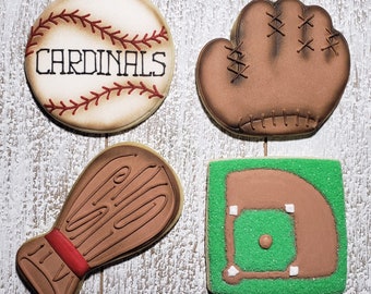 Baseball cookies | Etsy