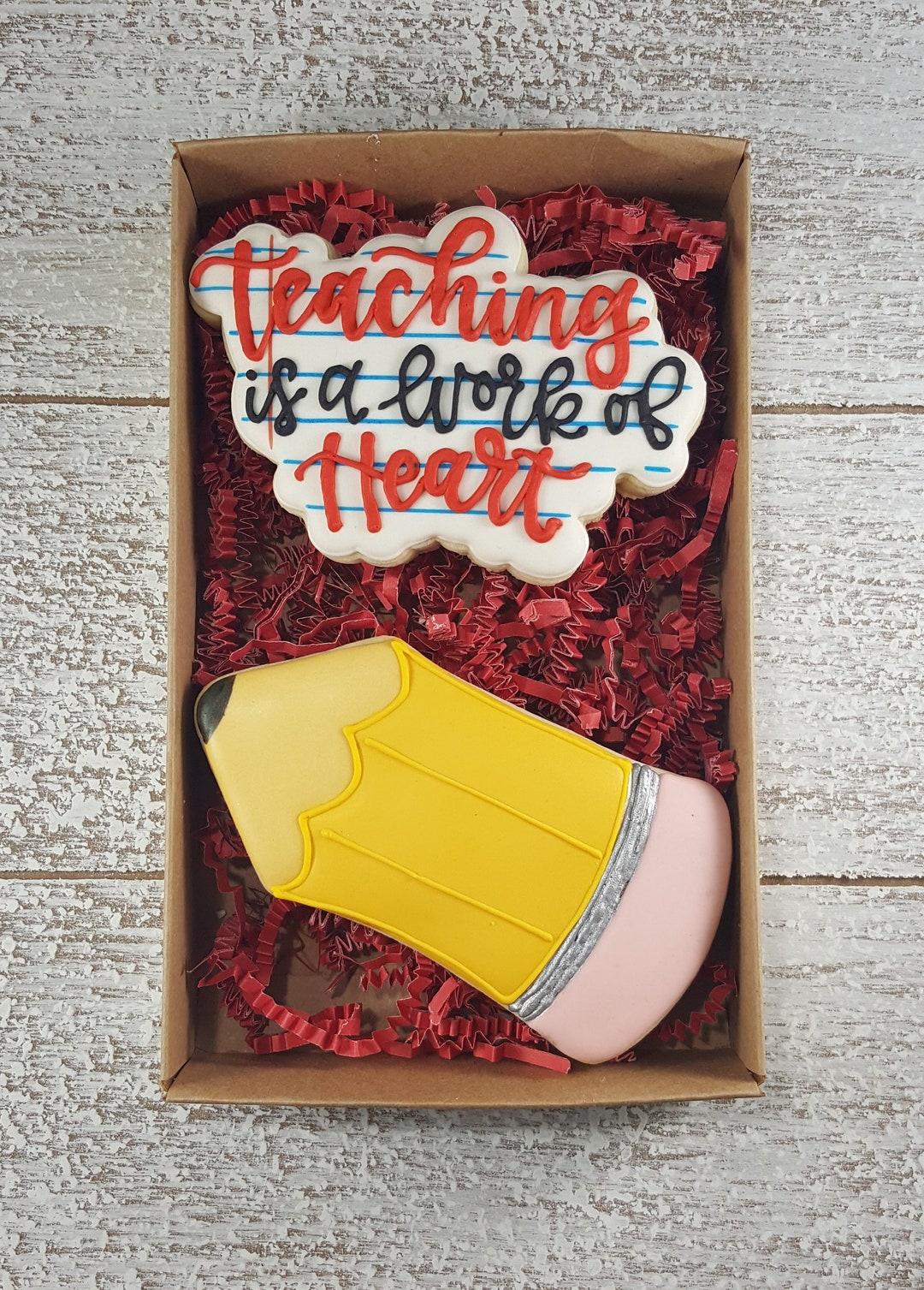 Teacher Appreciation Cookies - Etsy