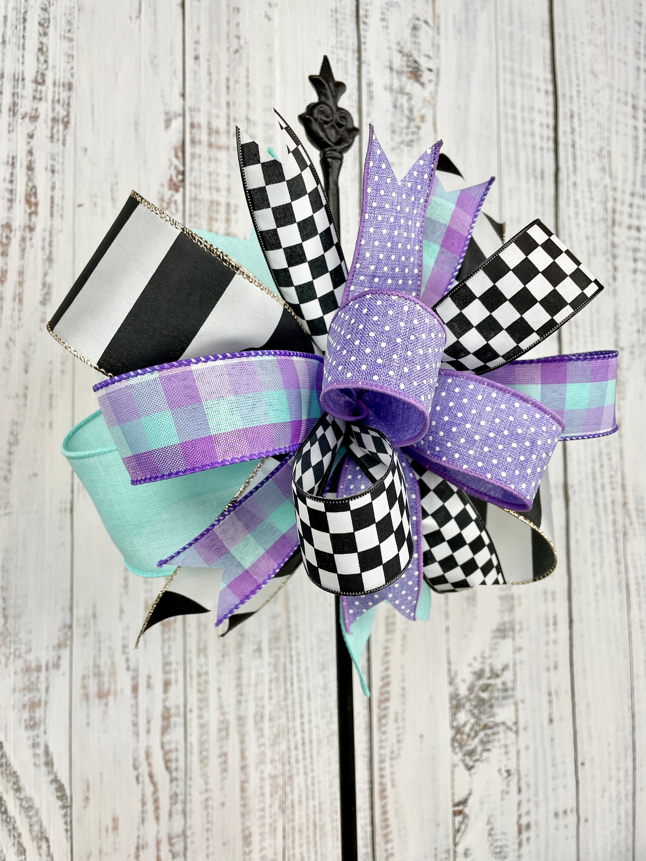 Spring Wreath Bow Bow for Wreath Easter Wreath Bow Spring | Etsy