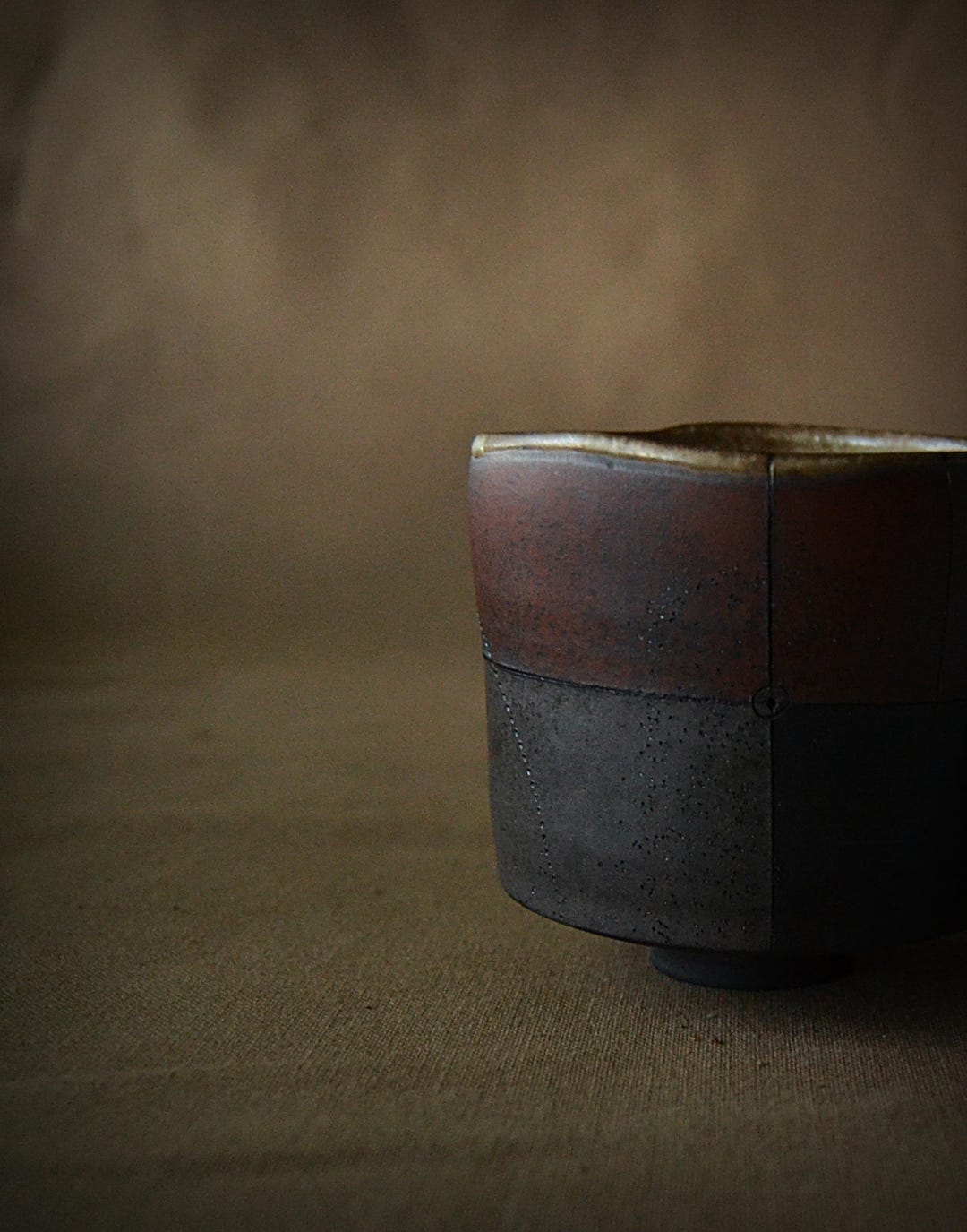 Handmade Stoneware Chawan: Modern Ceramic Tea Bowl - Etsy