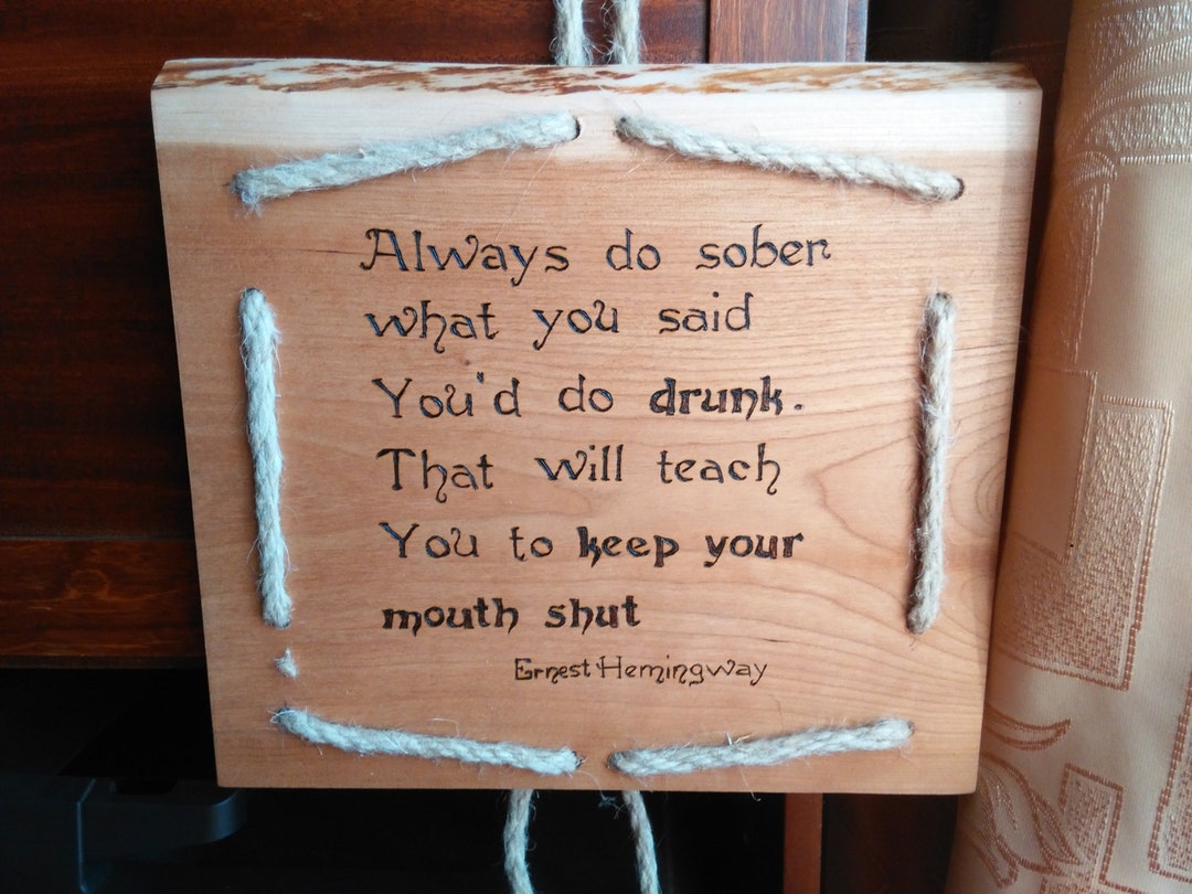 Different Wooden Handmade Sign Signs Quote Saying Decoration Rustic ...
