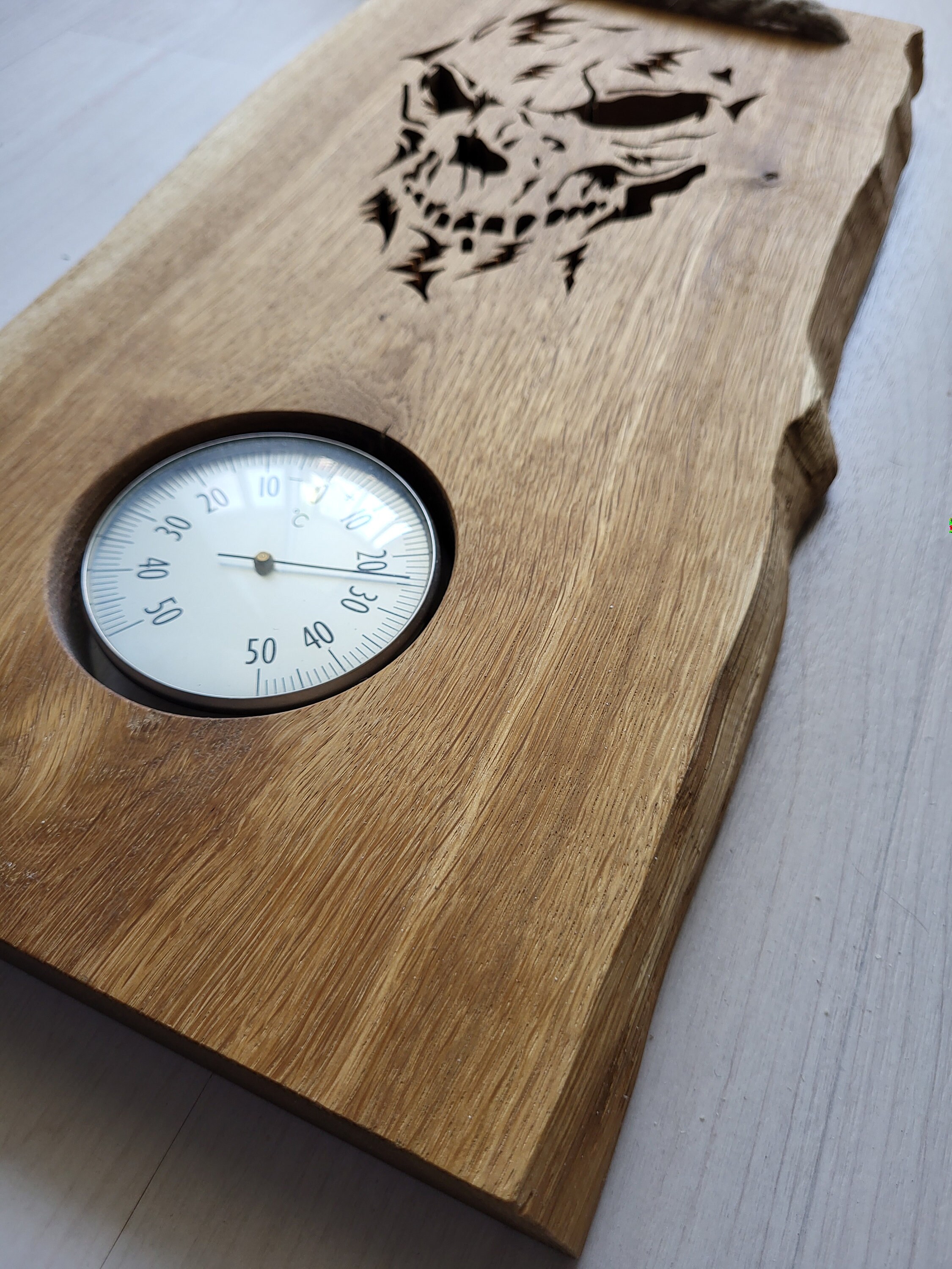 Sauna Thermometer Sinister Skull Face - Etsy