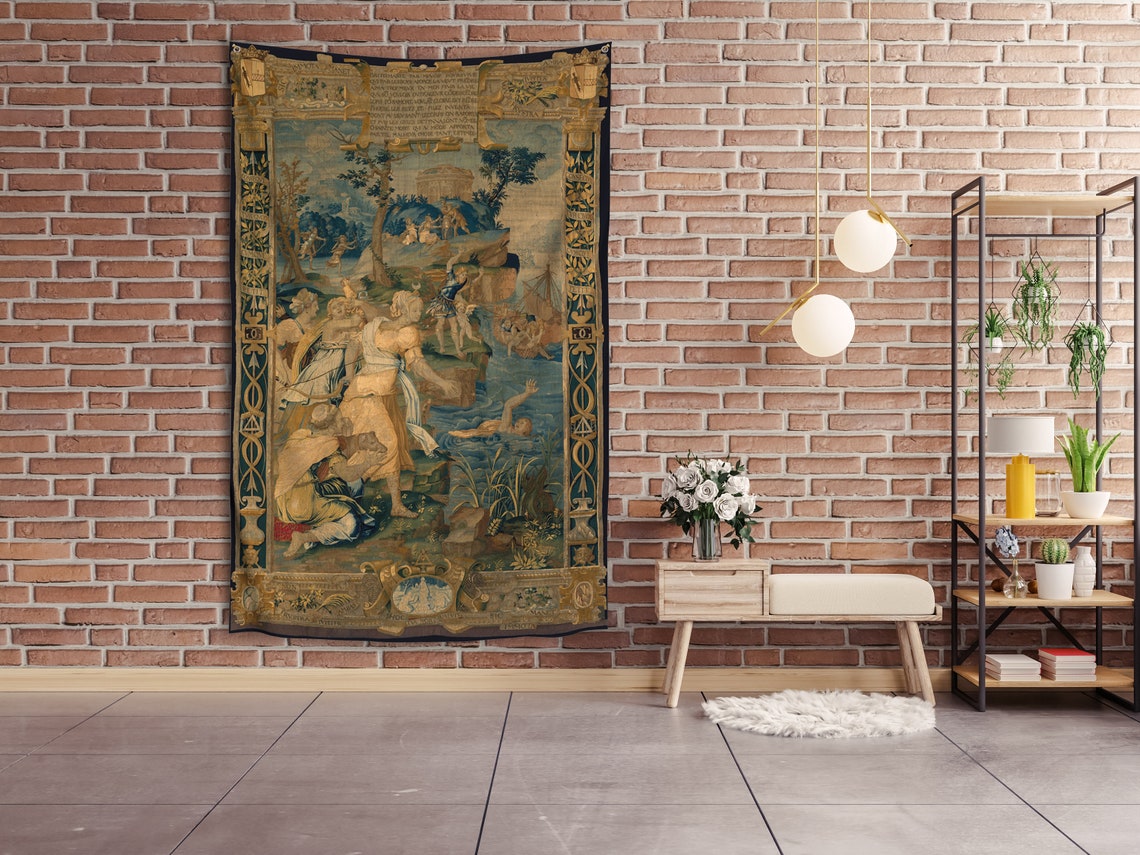 The Drowning Medieval Wall Tapestry Cottagecore Decor - Etsy
