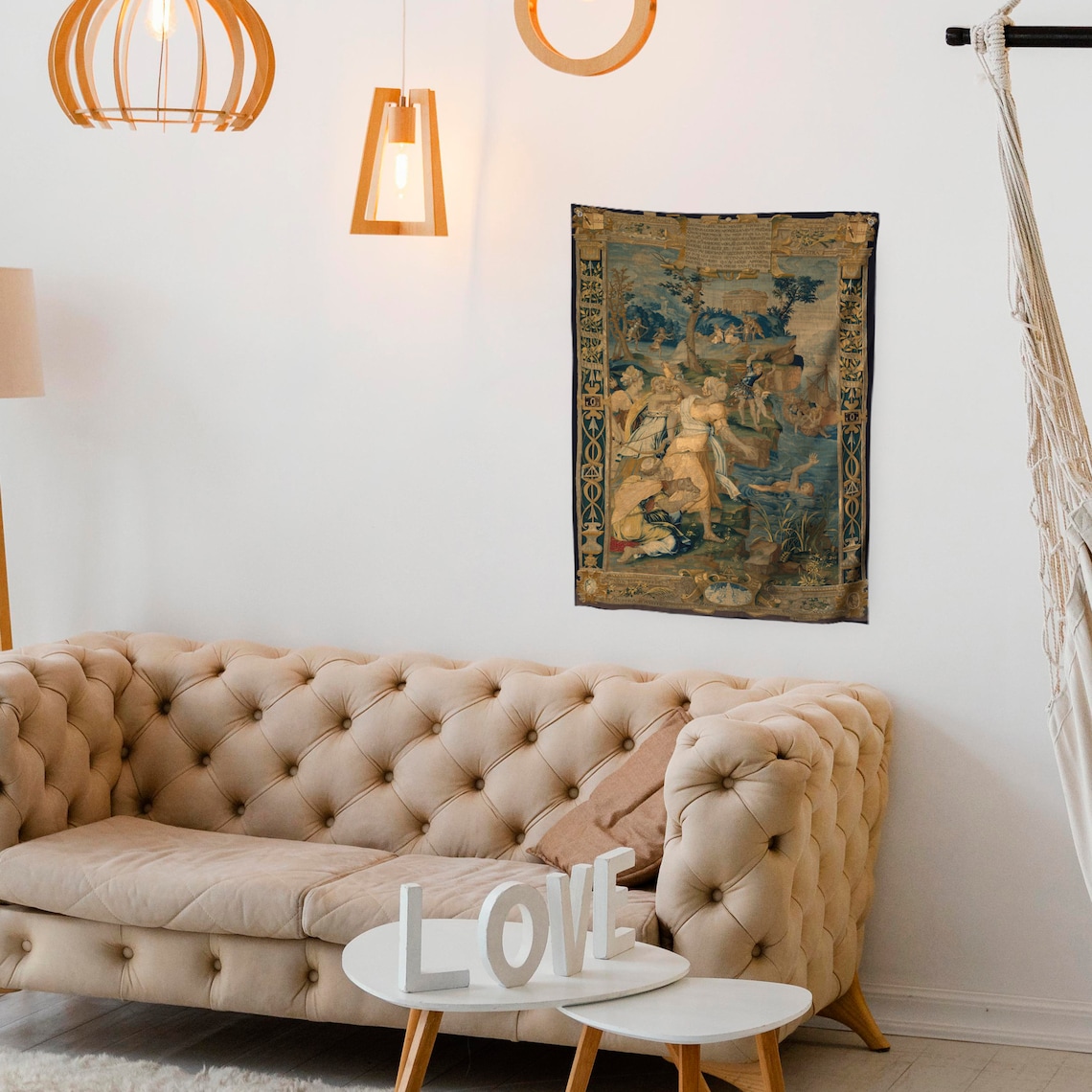 The Drowning Medieval Wall Tapestry Cottagecore Decor - Etsy