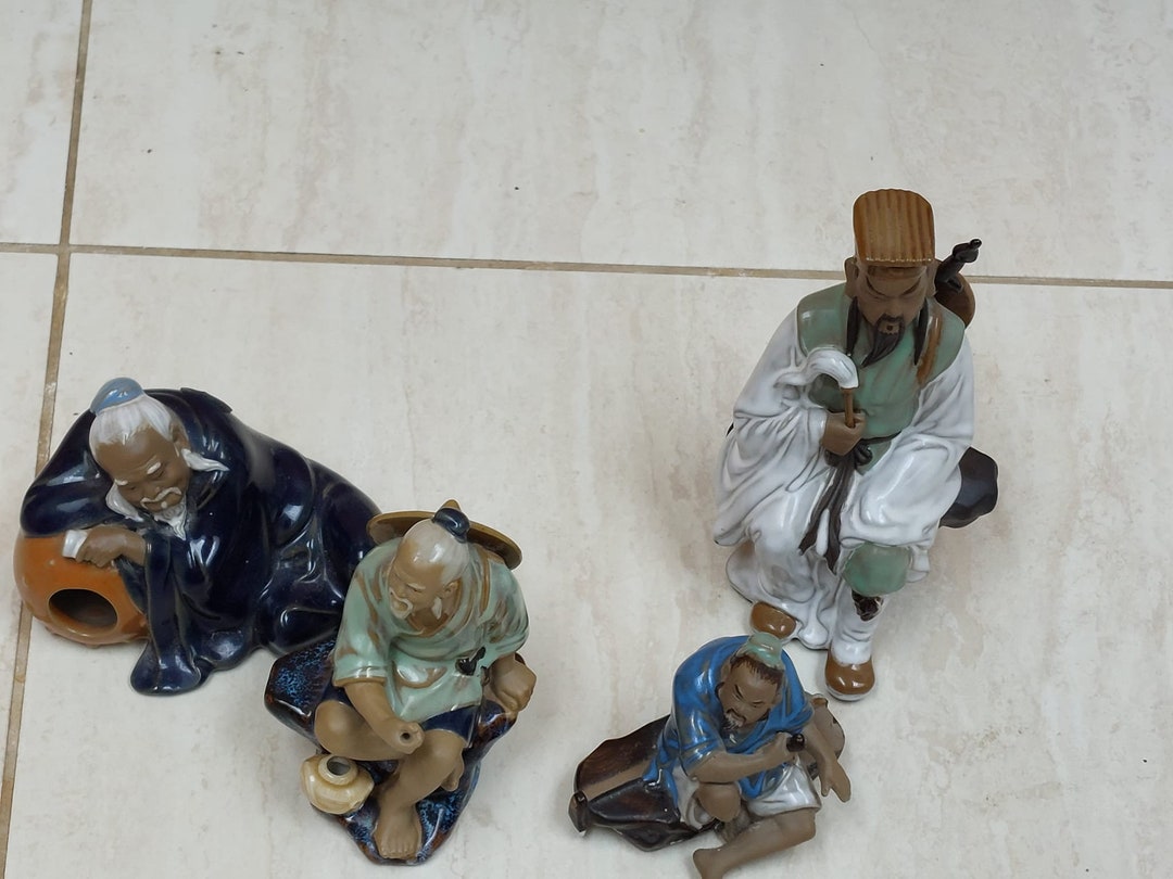 Chinese Shiwan Figures Collection - Etsy
