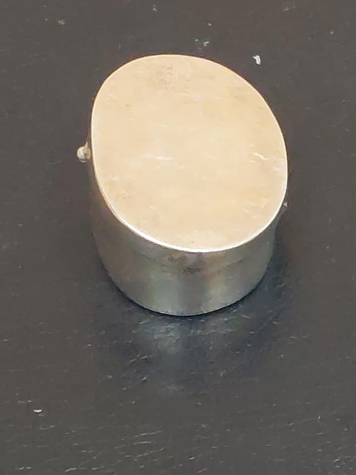 Solid Silver Pill or Snuff Box Box - Etsy