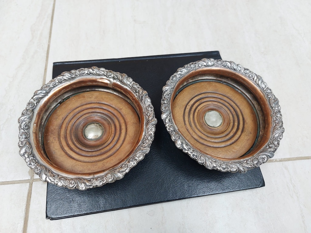 Victorian Coaster Silver Plated Circa 1850-1860 - Etsy