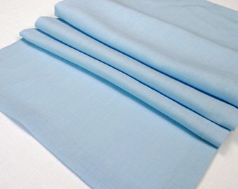 Sheer Light Blue Table Linens - Etsy