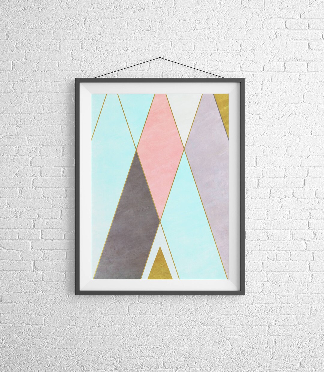 Wall Art Poster Geometric Print Wall Art Print Art Geometric - Etsy