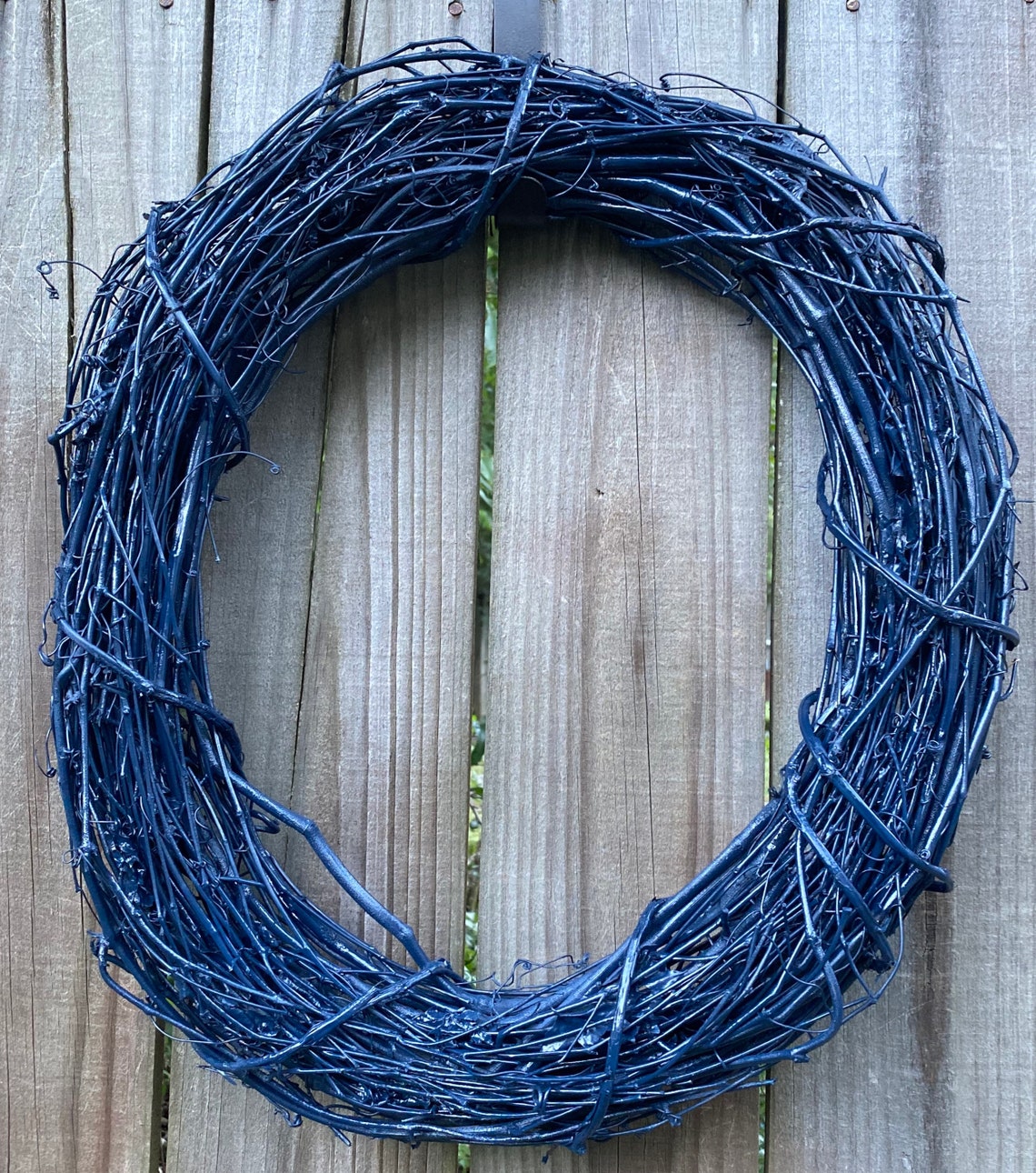 Grapevine Wreath Wreath Form Wreath Frame Grapevine Navy - Etsy