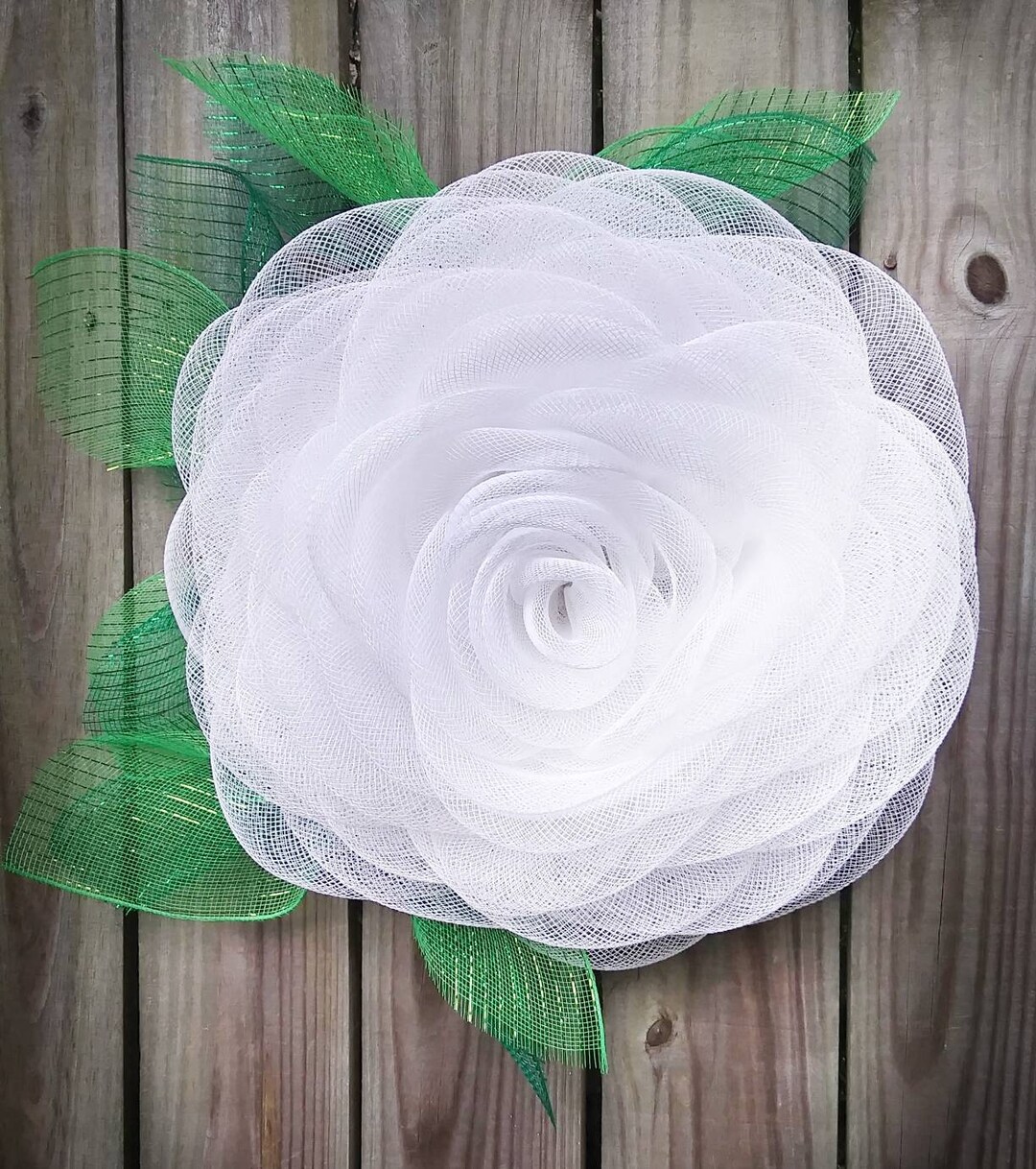 Rose Wreath, Summer Wreath, Deco Mesh Rose - Etsy