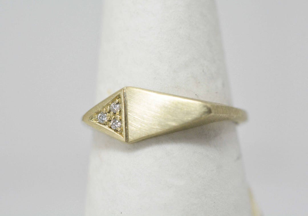 14k Gold Diamond Ring 14k Gold Engagement Ring Diamond Ring - Etsy