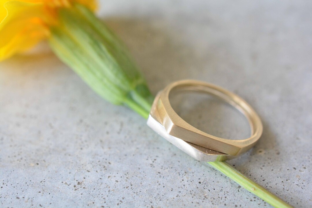 Delicate Wedding Ring, 14k Gold Solid Ring, Simple Wedding Band, Gold ...
