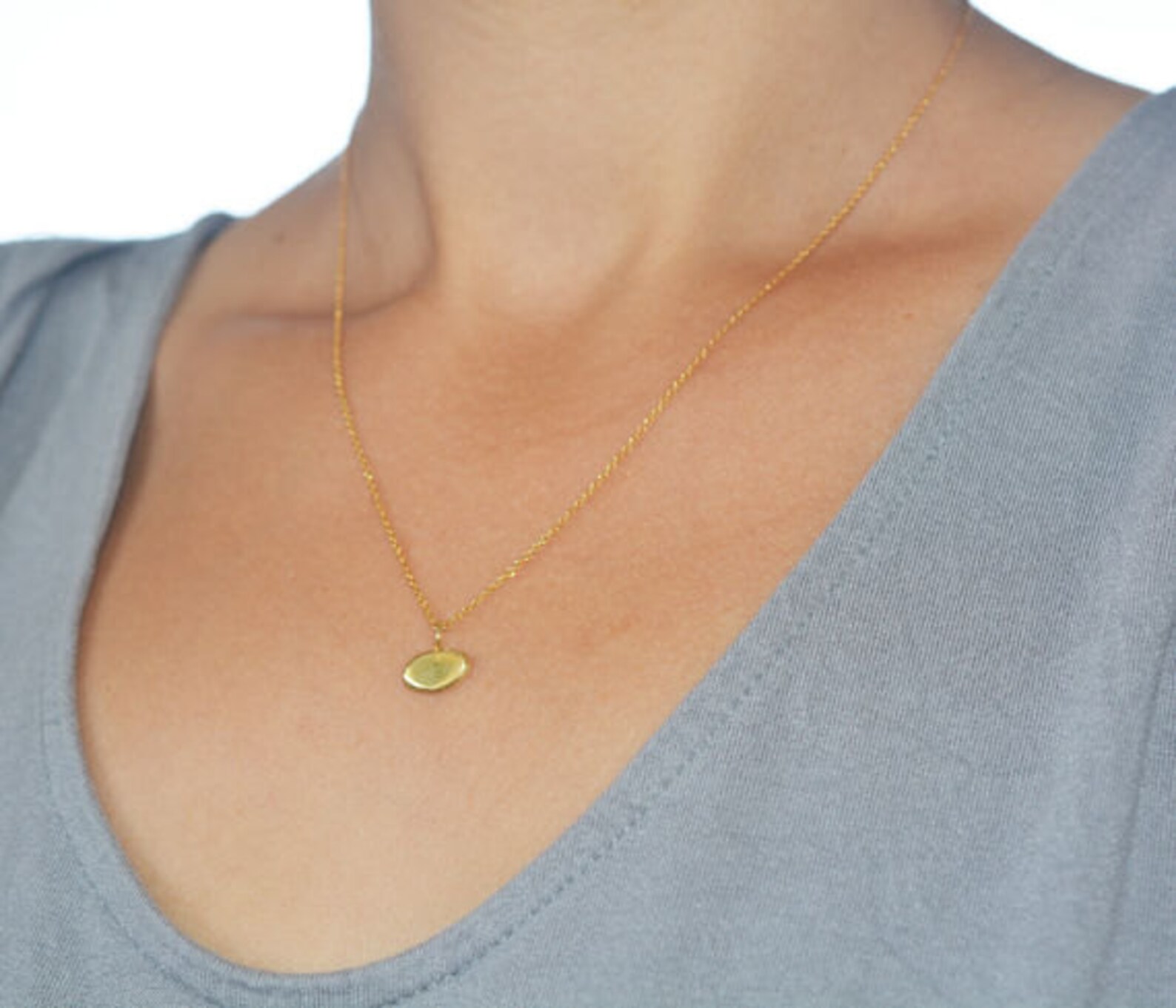 14K Yellow Gold Chain Necklace 14k Solid Gold Pendant Chain - Etsy