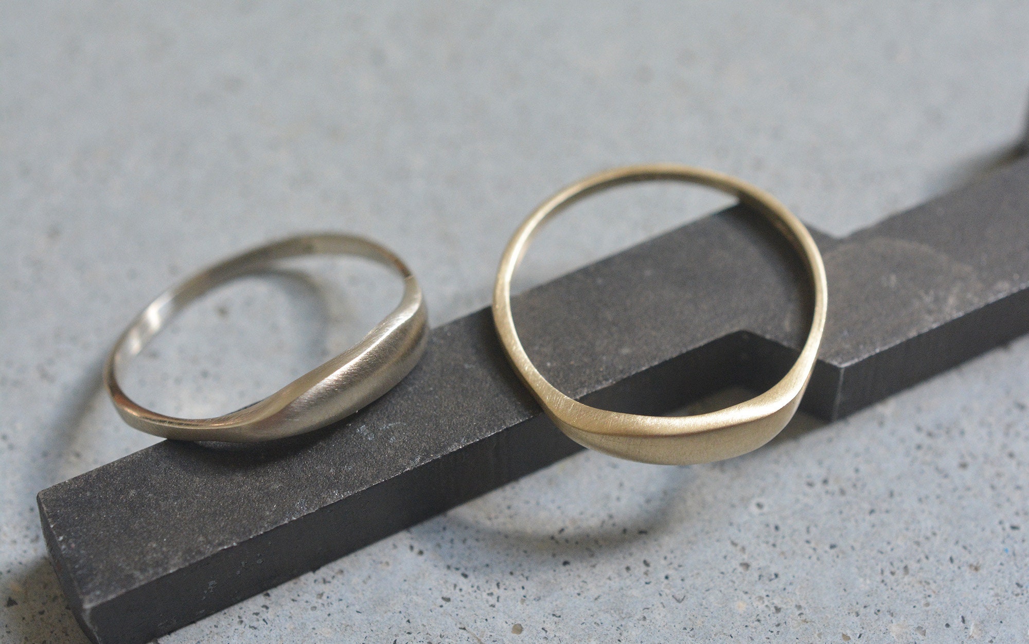 14k Gold Ring, Simple Gold Ring ,14k Gold Minimalist Wedding Ring ...