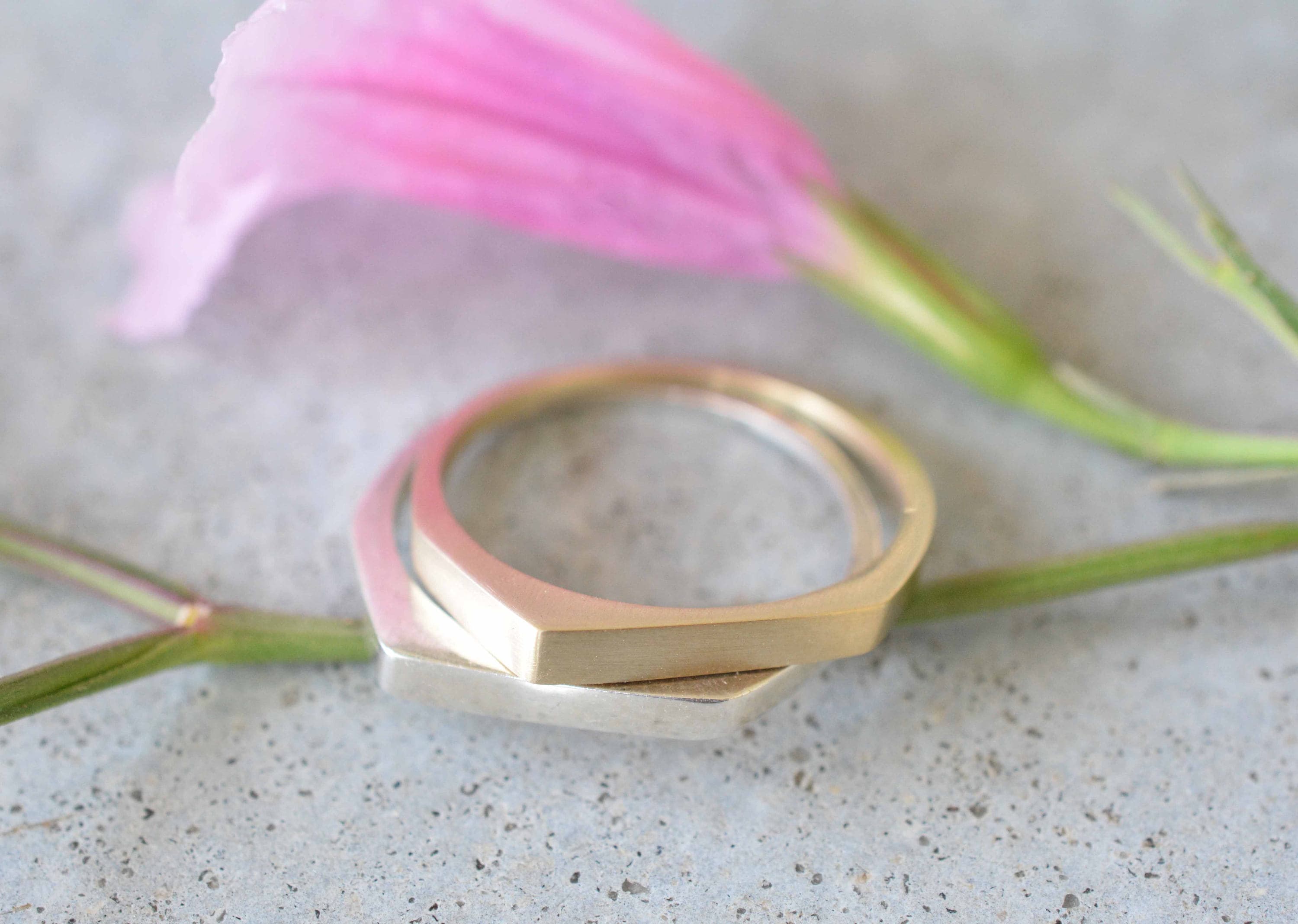 14k gold solid ring 14k gold wedding band gold wedding band | Etsy