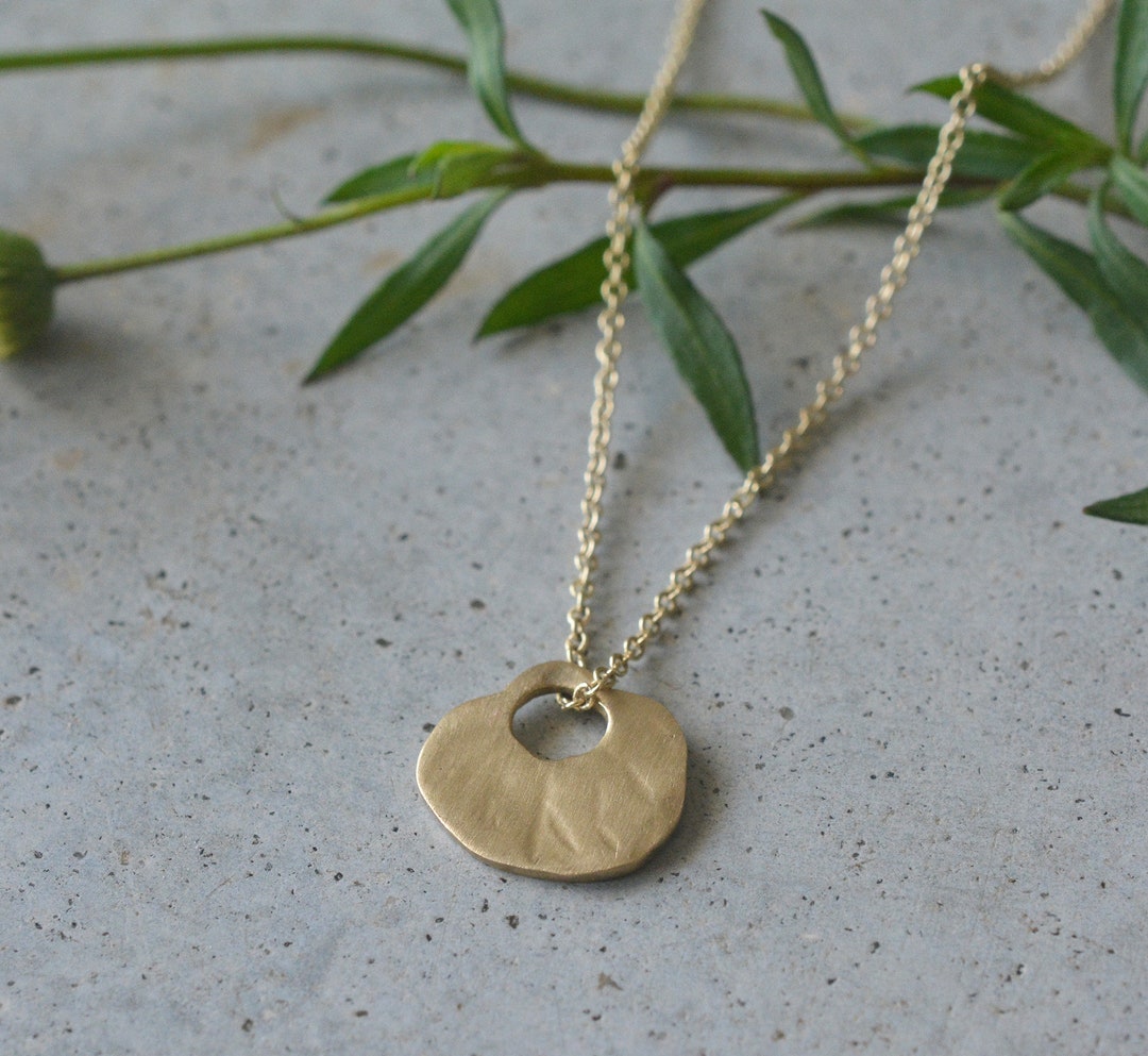Thin Gold Necklace, 14k Yellow Gold Chain Necklace, 14k Solid Gold ...
