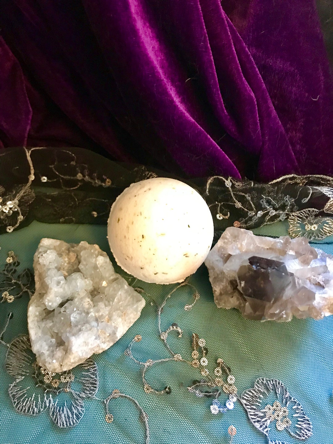 Full Moon Ritual Bath Bomb Herbal Magickal - Etsy