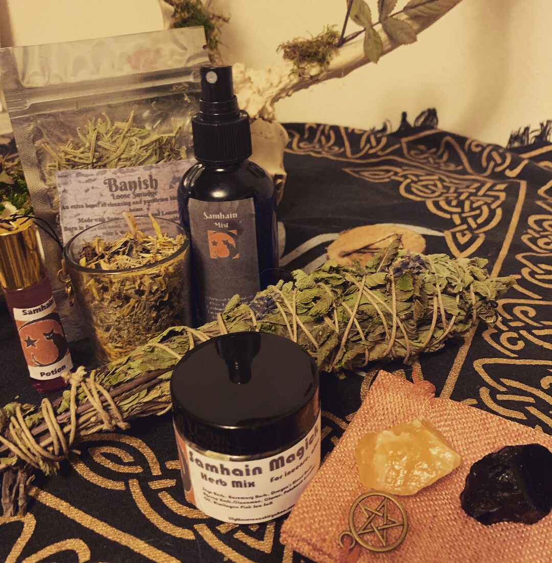 Samhain Ritual Autumn Complete Box Gift Set - Etsy