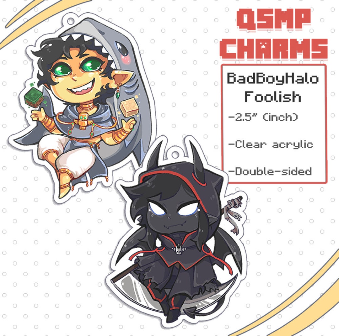 QSMP Foolish & BBH Charms - Etsy