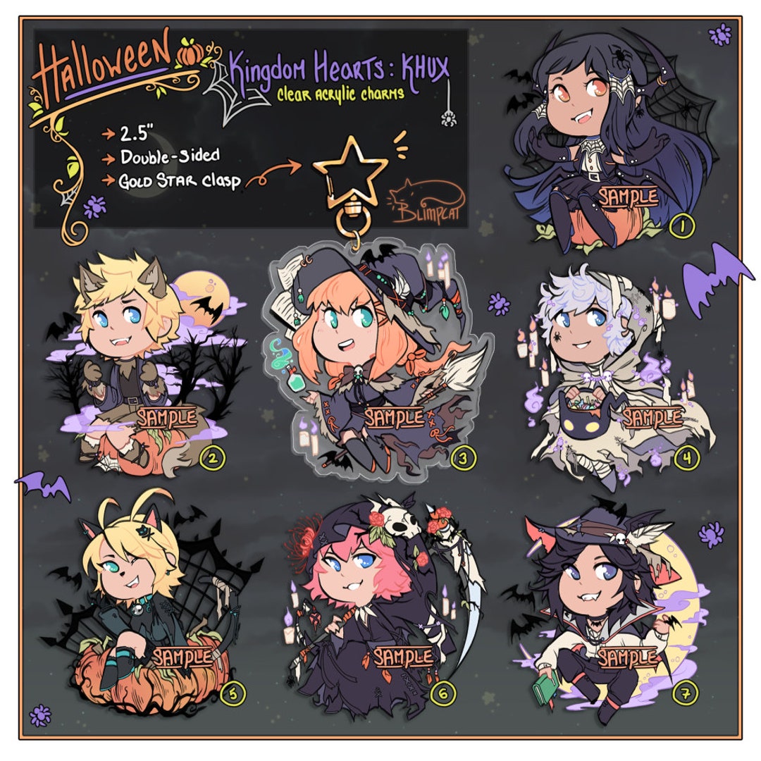 KHUX Halloween Charms - Etsy