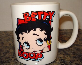 Betty Boop Coffee Mug - Etsy