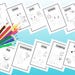 Animal Dot to Dot Coloring, Connect the Dots, Printable Coloring ...
