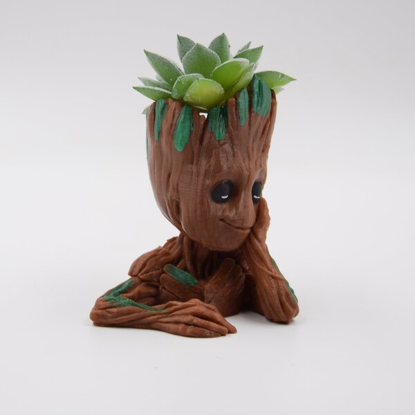 3d Printed Groot Plant - Etsy
