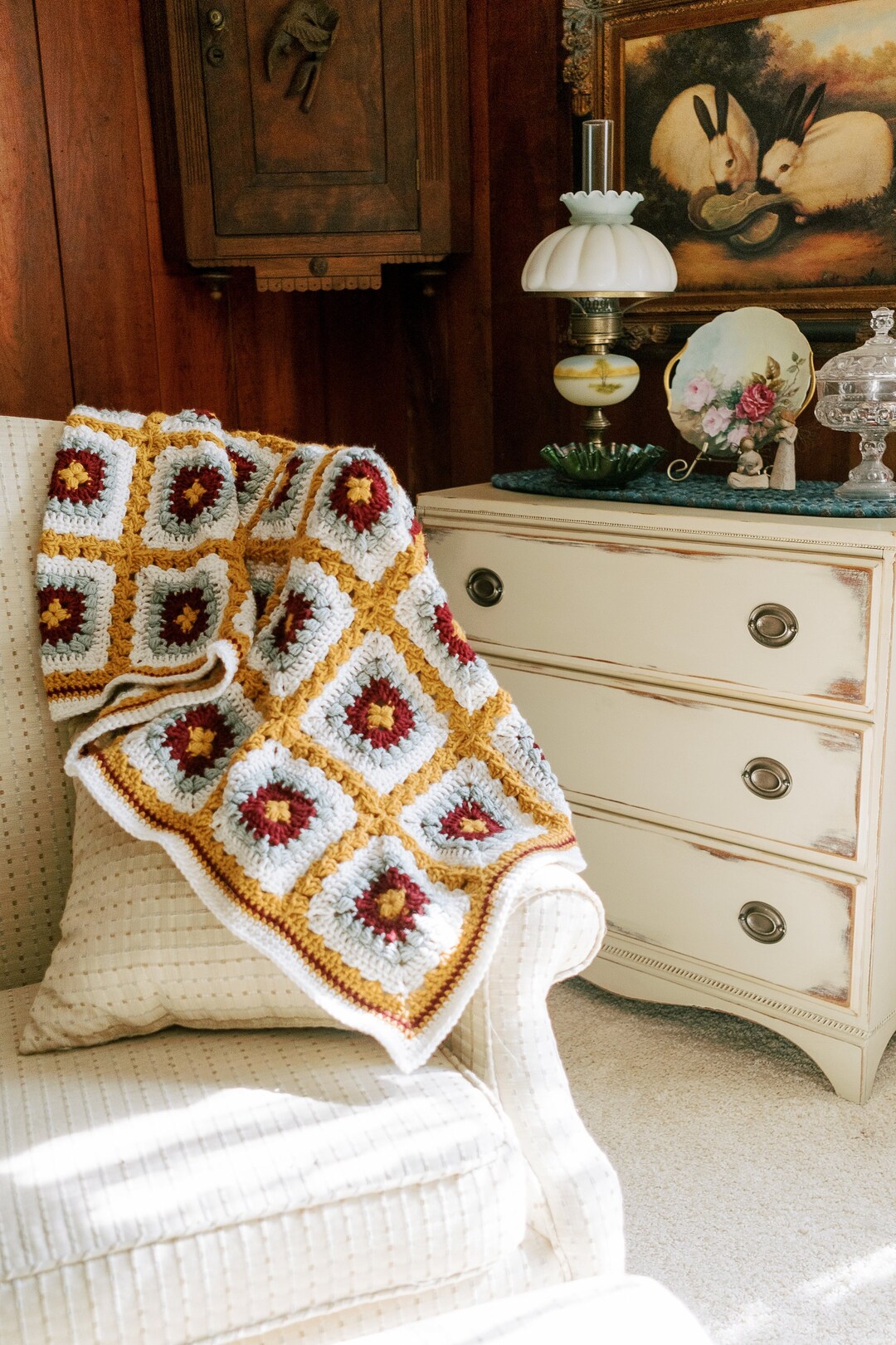 PATTERN ONLY - the Roxie Blanket - Crochet Blanket Pattern - Etsy