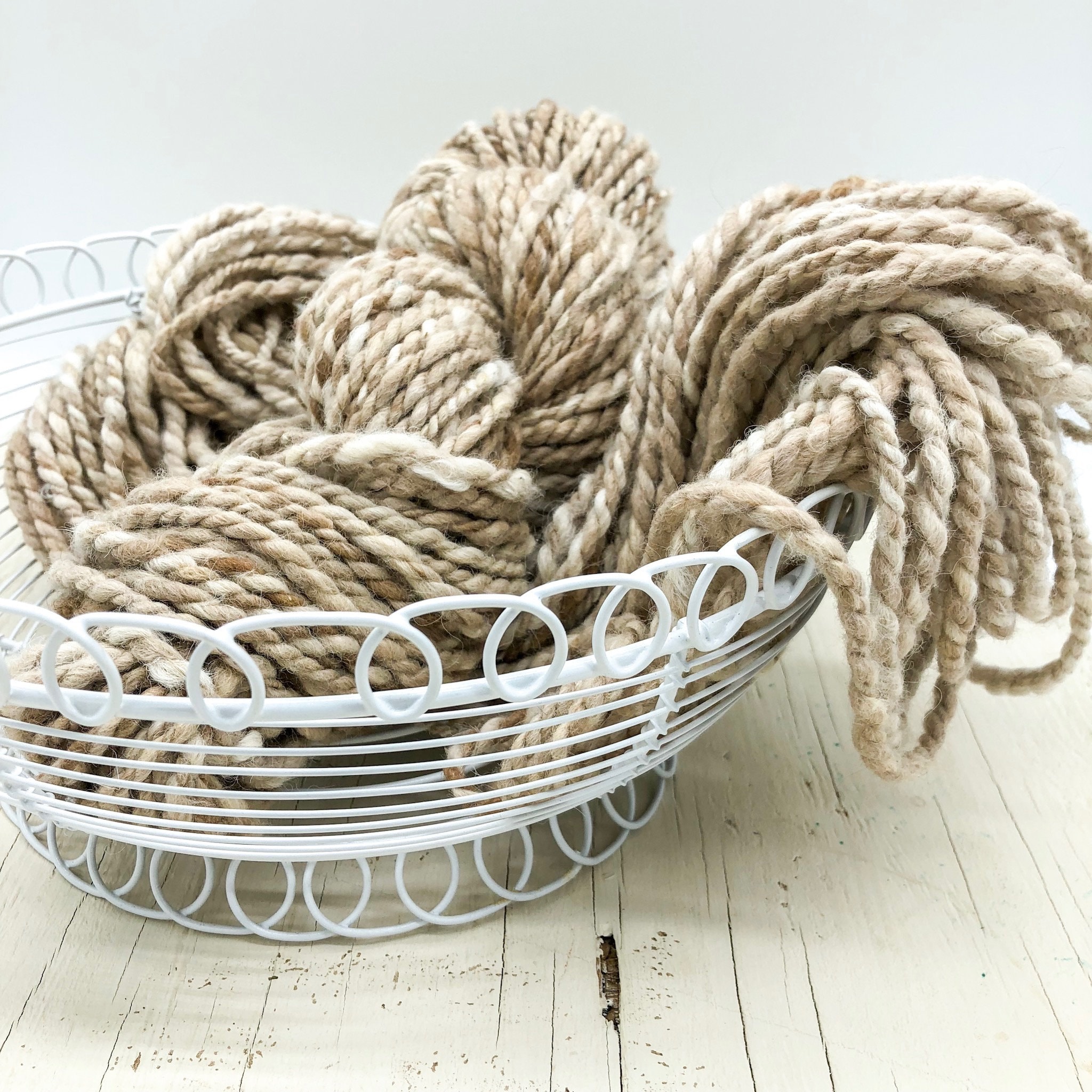 Faline - Handspun Alpaca Super Bulky Yarn