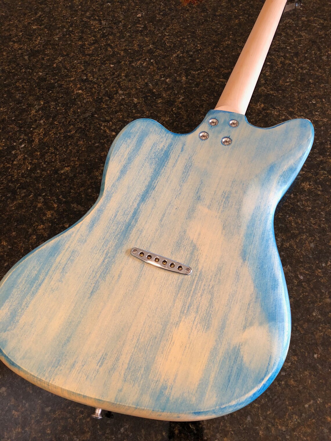Pacific Blue Offset T Handmade Electric Guitarmake to Order - Etsy