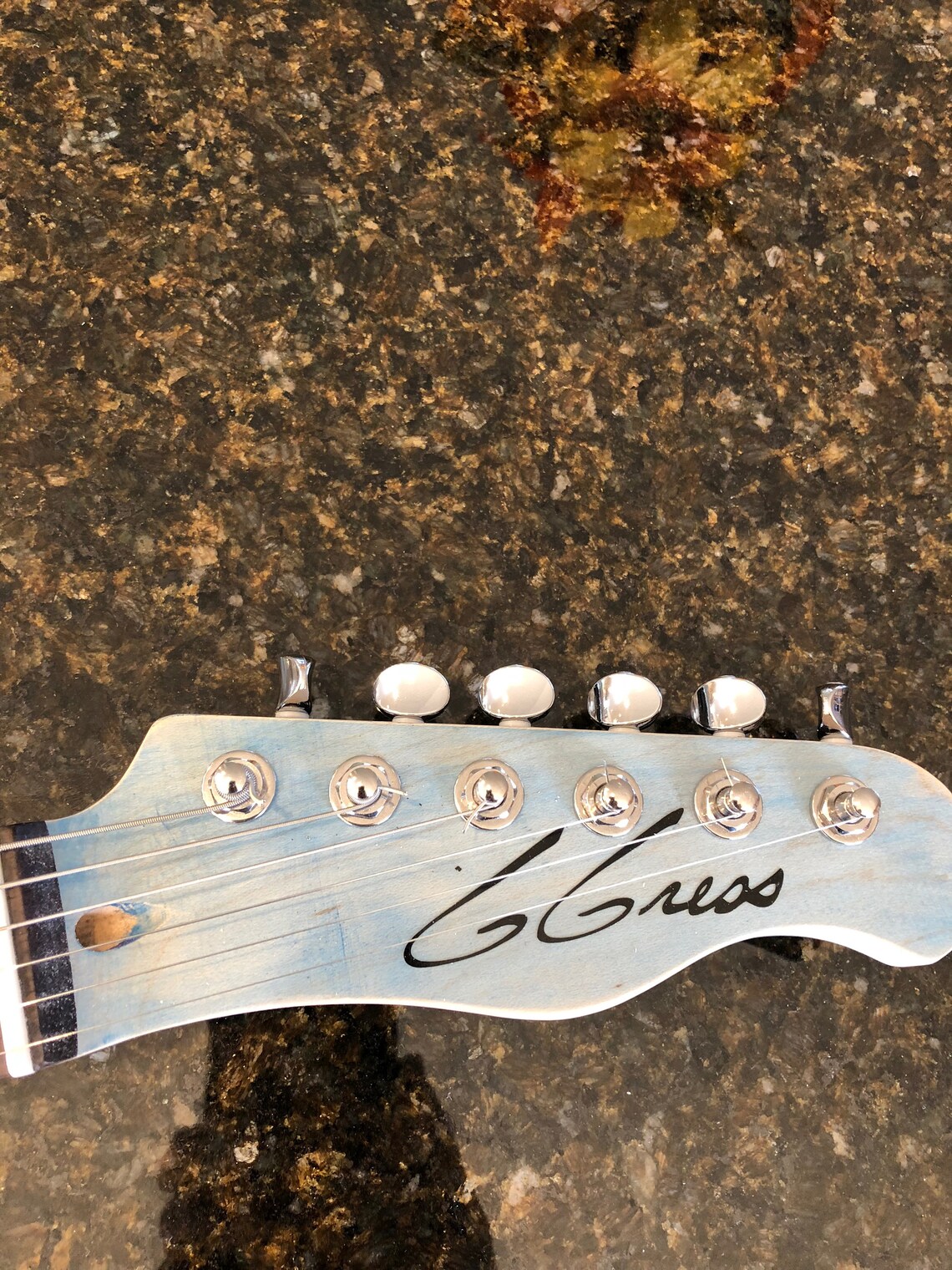 Pacific Blue Offset T Handmade Electric Guitarmake to Order - Etsy