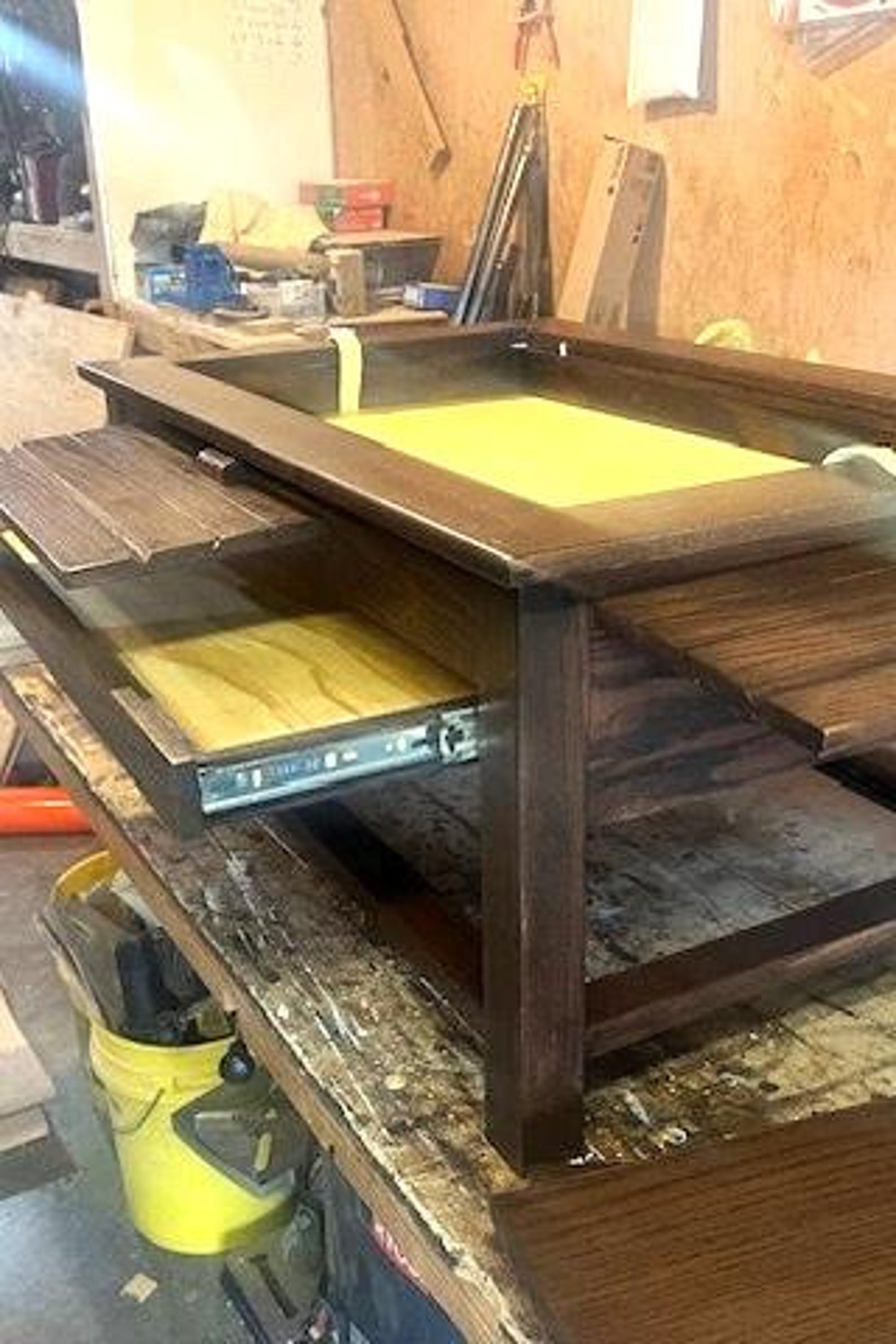 Custom Made-to-order Puzzle Table With Storage Display Solution - Etsy