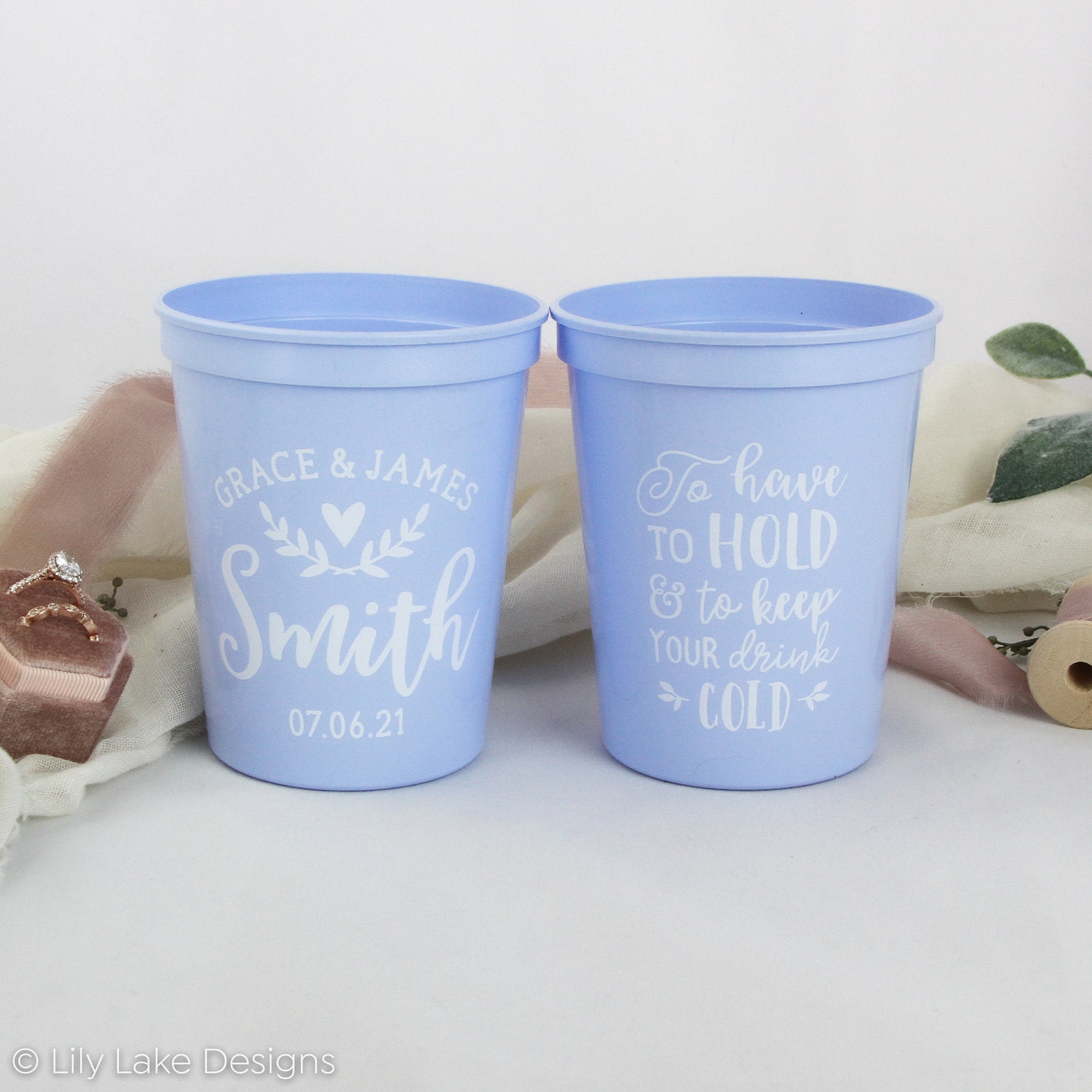 Personalized Wedding Stadium Cups 16oz Cup to Have to Hold | Etsy