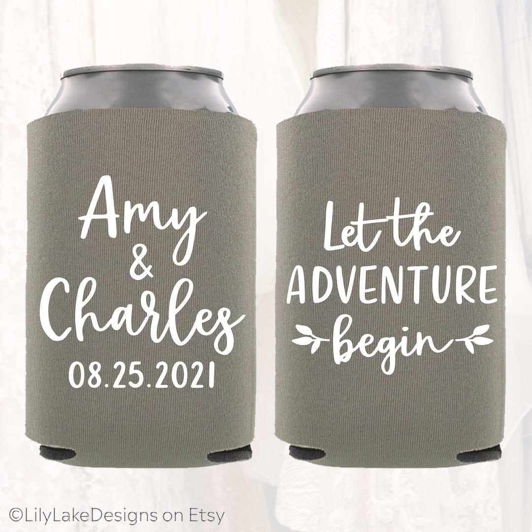 Personalized Wedding Favors, Let the Adventure Begin, Customized ...