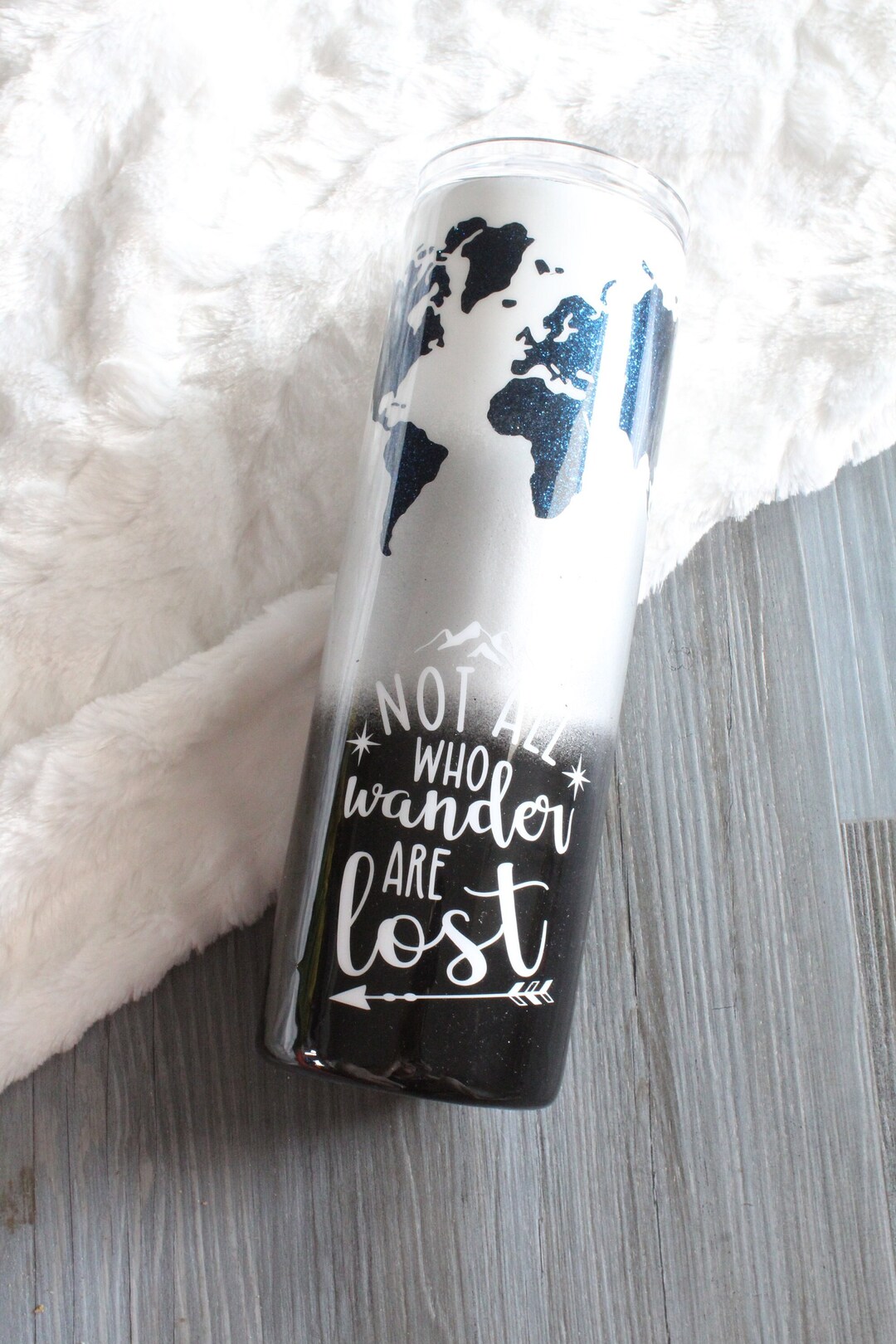 Not All Who Wonder Are Lost Peek a Boo World Tumbler - Etsy