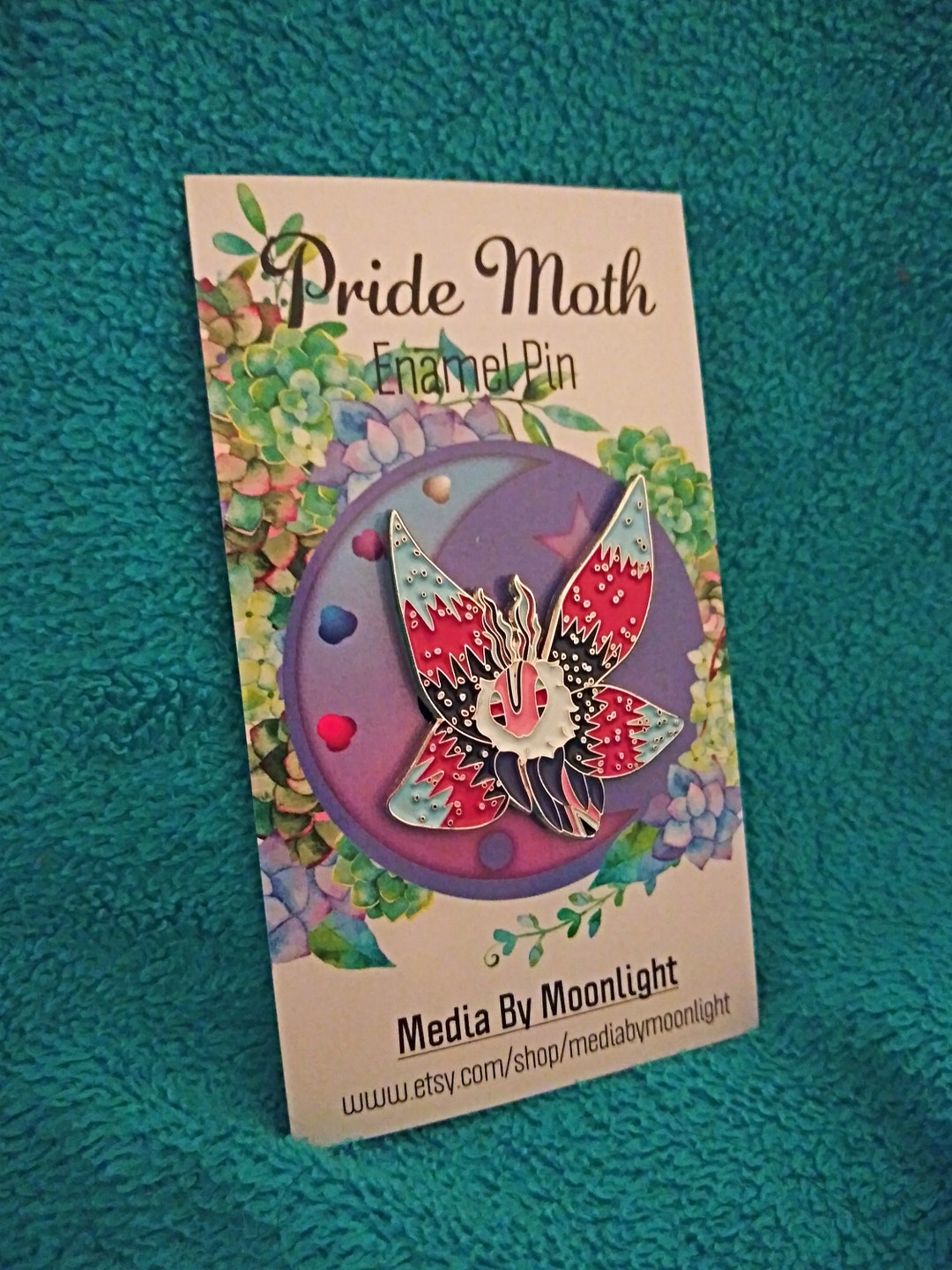 Pink Polyamory Pride Moth Enamel Pin/ Poly/ Polyamory/ Polygamy/ Love ...