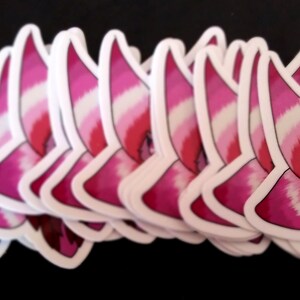 Pink Lesbian Pride Flag Moth Sticker Gay/wlw/lgbt/lgbtq/pride/les/queer ...