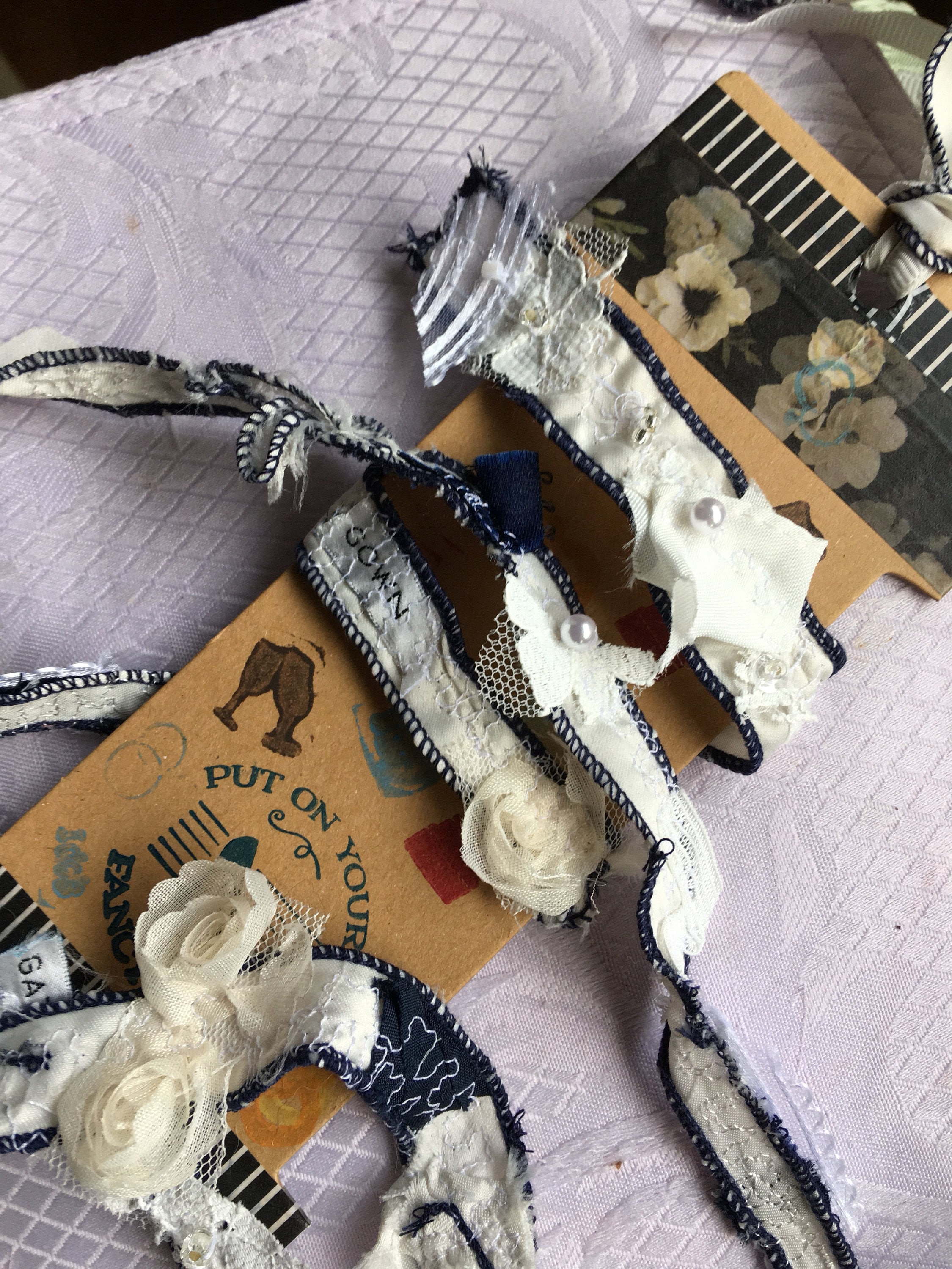 Snippet Roll Ribbon, Journal Trim Ribbon, Vintage Look Ribbon, Wedding ...