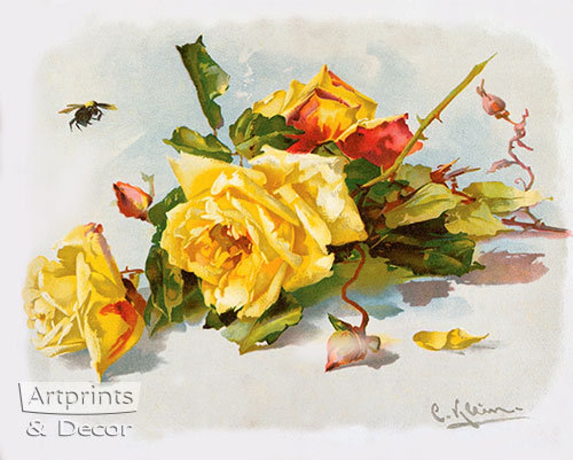 A Sweet Attraction - Art Print - Etsy