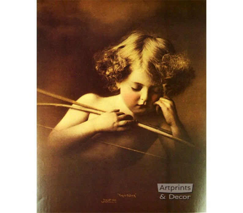 Cupid Asleep - Art Print - Etsy