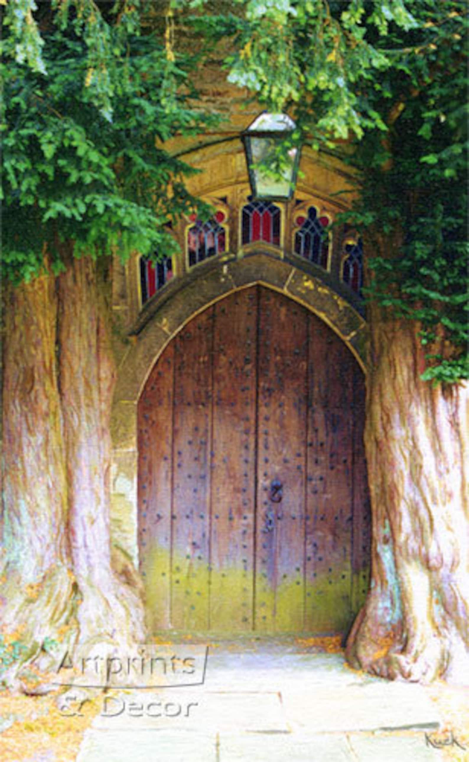 Forest Doorway - Art Print - Etsy