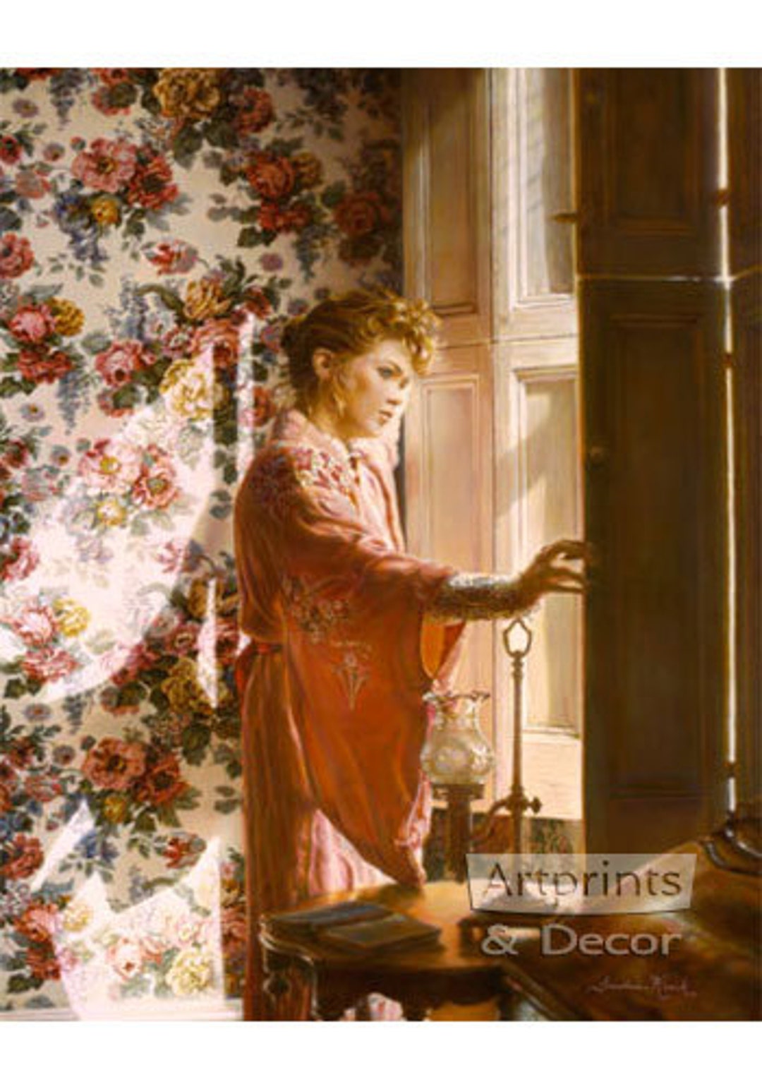 Morning at the Window - Art Print - Etsy