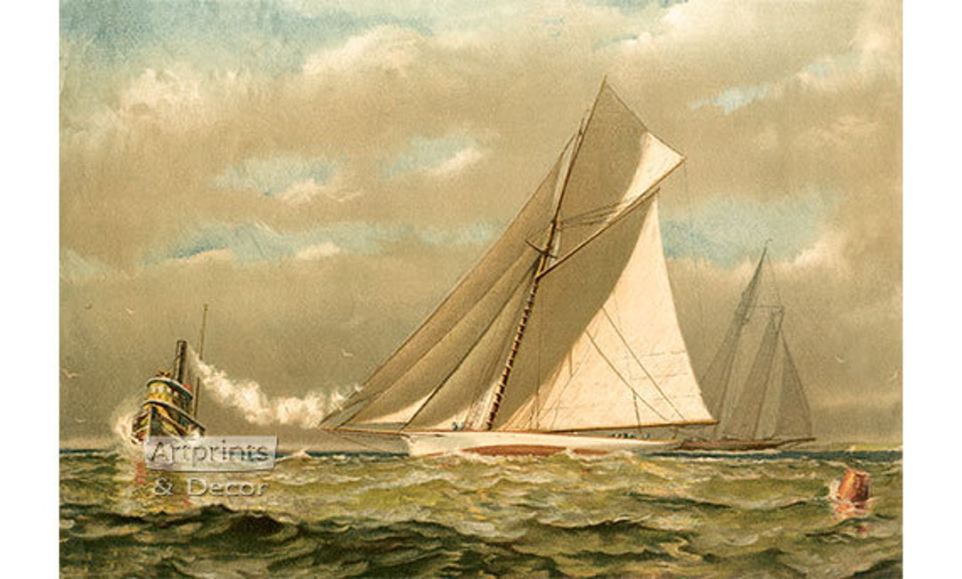 Sailing the Open Seas - Art Print - Etsy