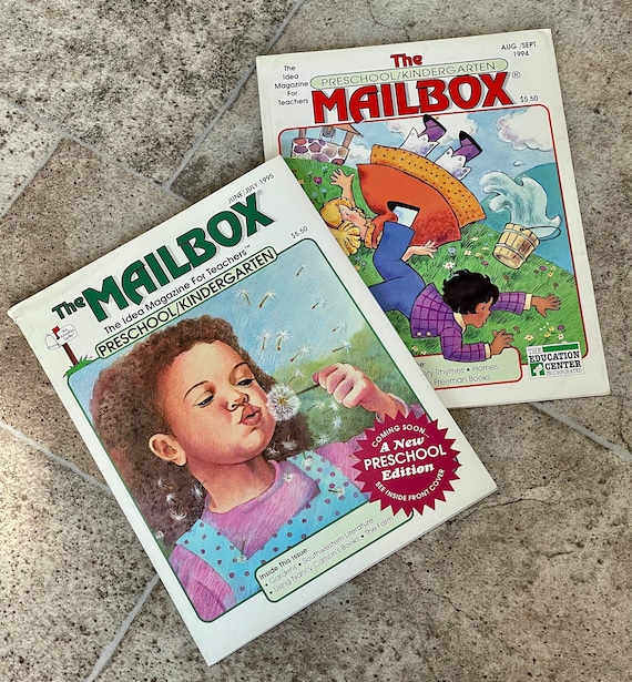 Vintage 1990's the Mailbox Magazines the Mailbox - Etsy