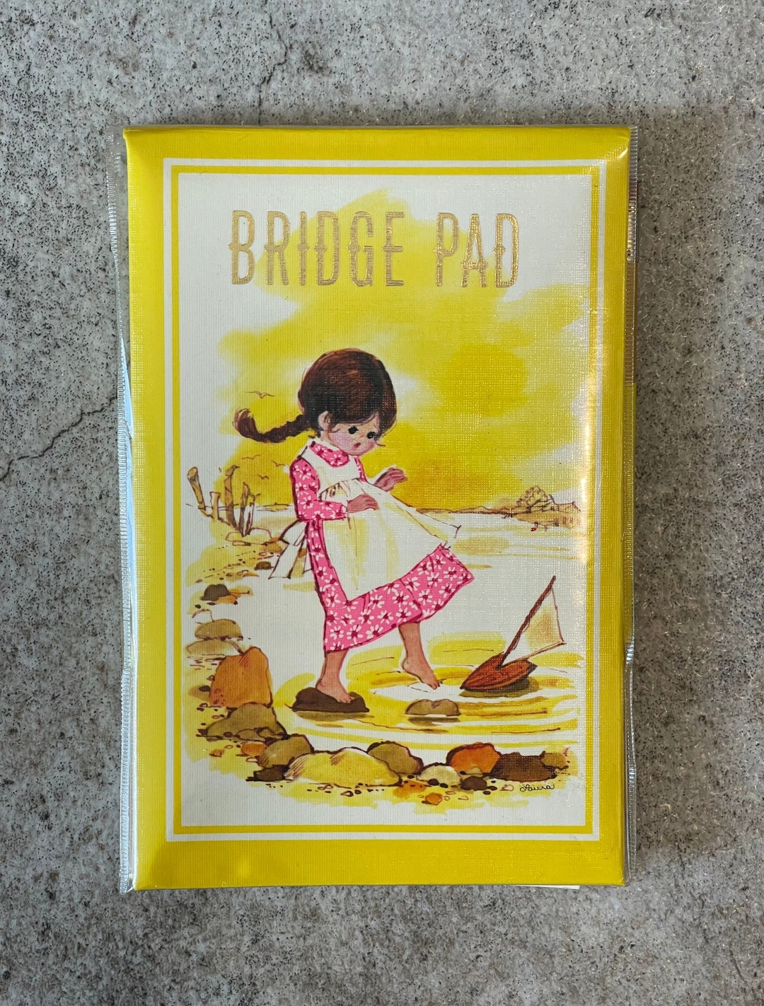 Vintage Grants Bridge Pad With Contract Bridge Scoring Rules, Vintage ...