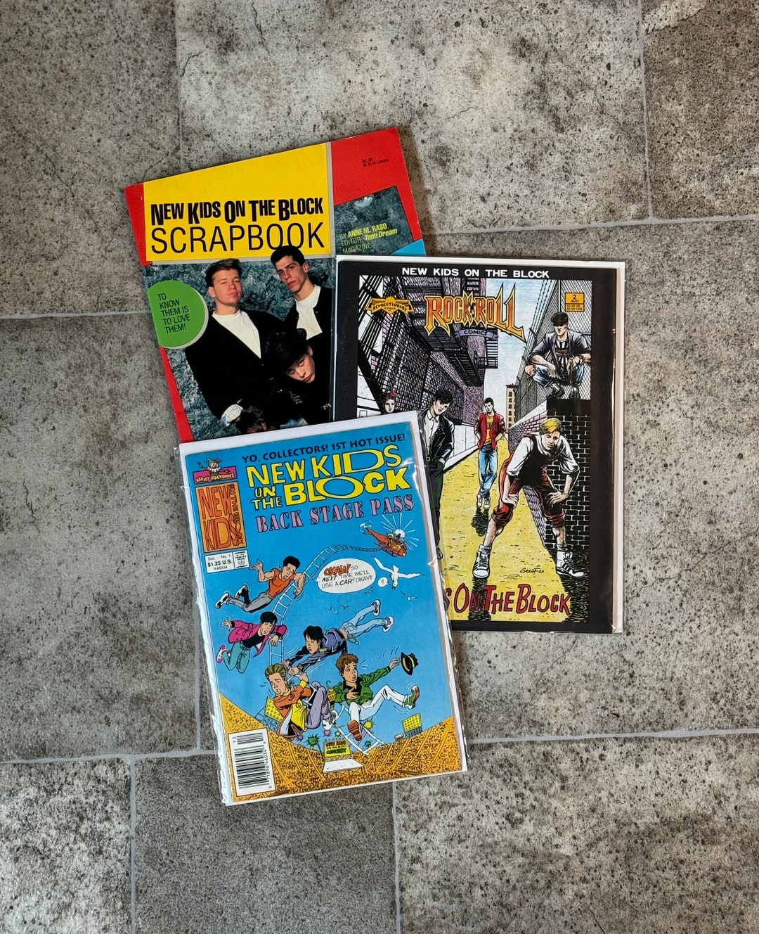 Vintage New Kids on the Block Comic Books, Vintage 1990 New Kids on the ...