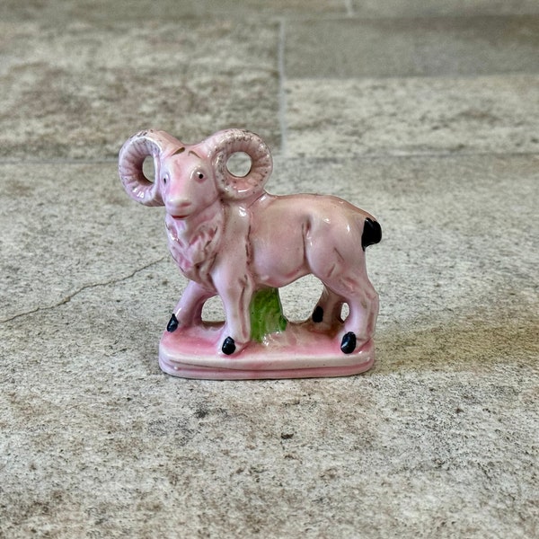 Pink Figurine - Etsy