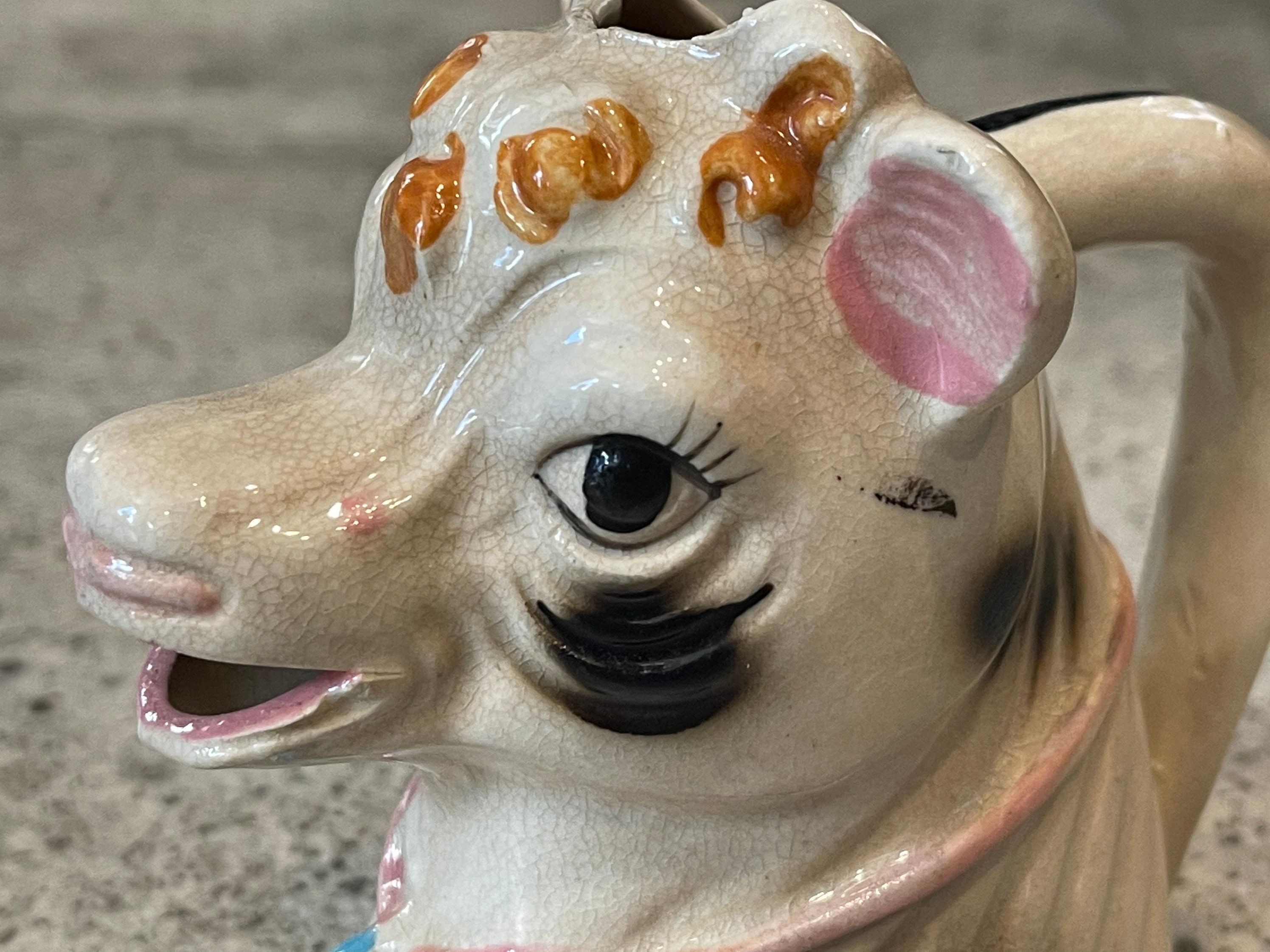 Vintage Cow Head Creamer Cow Head Creamer Vintage Cow - Etsy